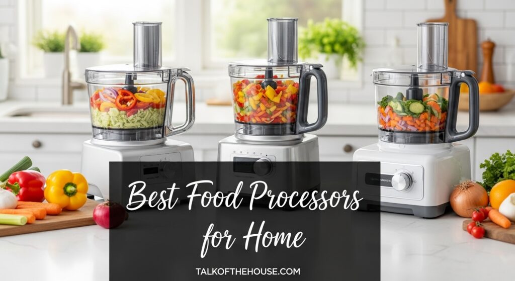 8 Best Food Processors for Home (June 2026) Power & Value Options